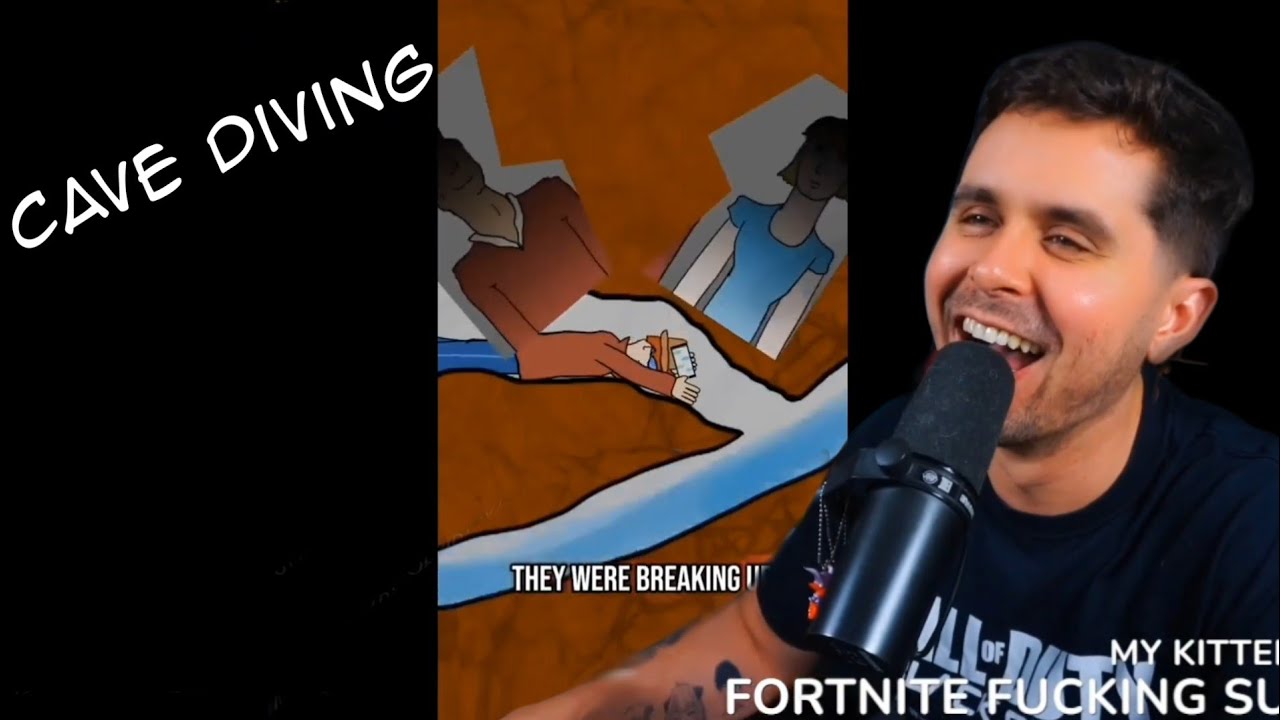 ThatsTheBruh Reaction to Dead Man's Crack Cave Diving - YouTube