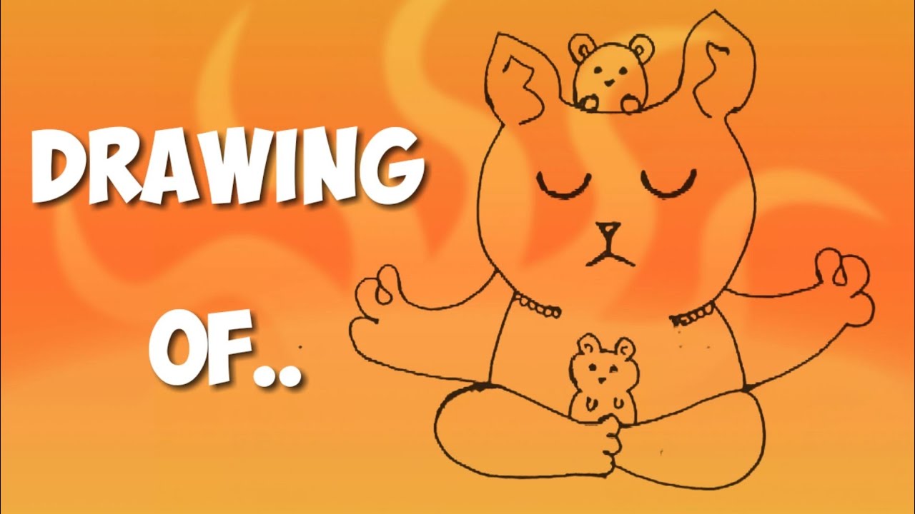 How To Draw A Cute Cartoon Drawing / Cat/ Kitty / Kitten /Mouse /Mice ...