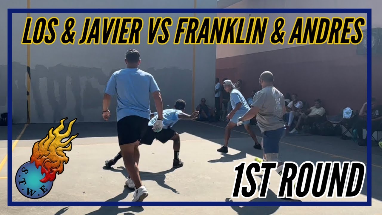 Los & Javier Vs Franklin & Andres - 2nd Round - Tony Corona Memorial A ...
