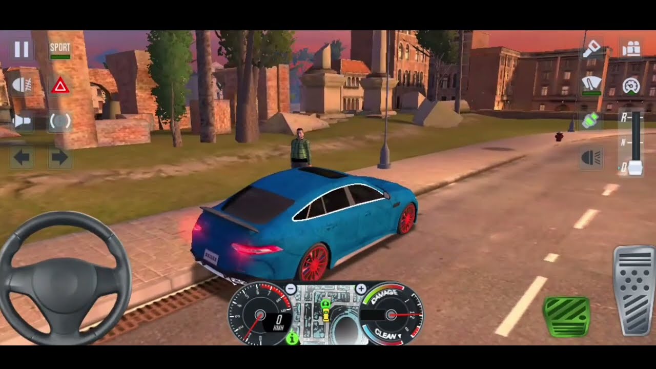 FUN CAR GAMES NEW UBER DRIVER 🚖 👮 City Car Driving Games Android ios ...