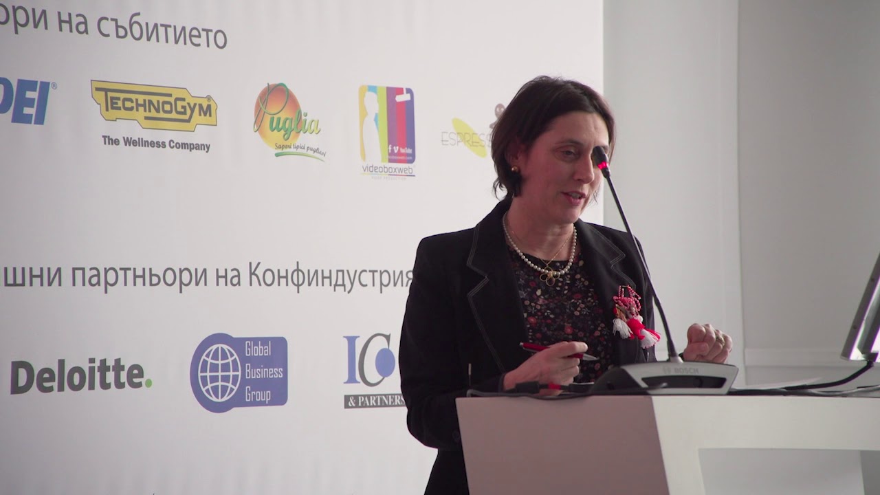 Saluto d'apertura del Direttore di ICE in Bulgaria, Alessandra ...