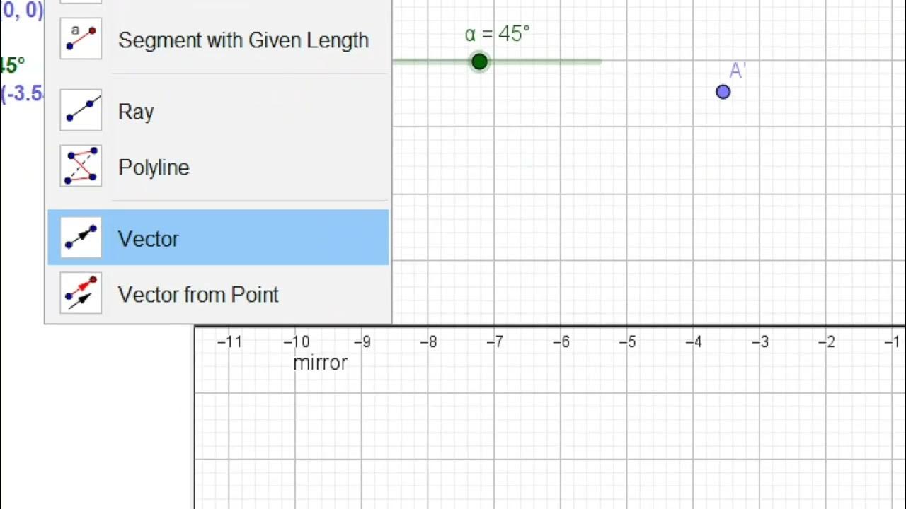Creating a Simulation in GeoGebra (prat10) - YouTube