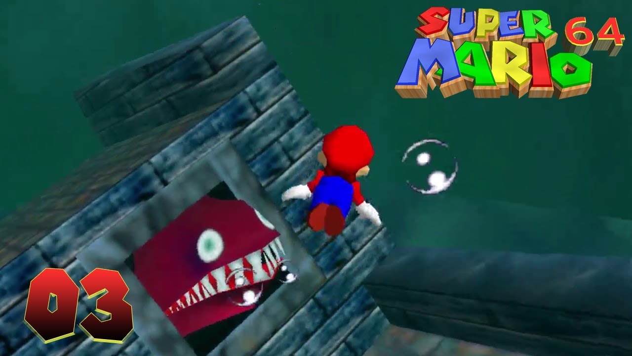 KoJack plays Super Mario 64 - Part 3: R-eel Big Fish - YouTube