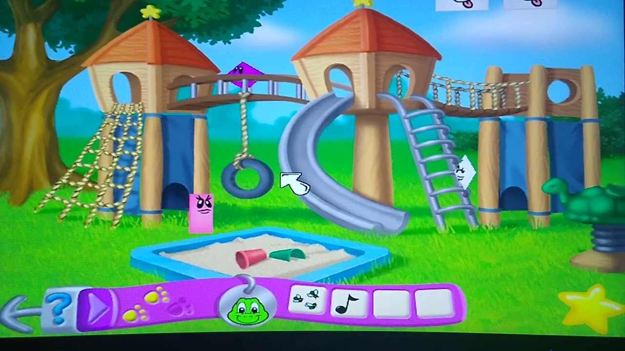 Jumpstart Advanced Preschool: Rectangles are White and Pink - YouTube