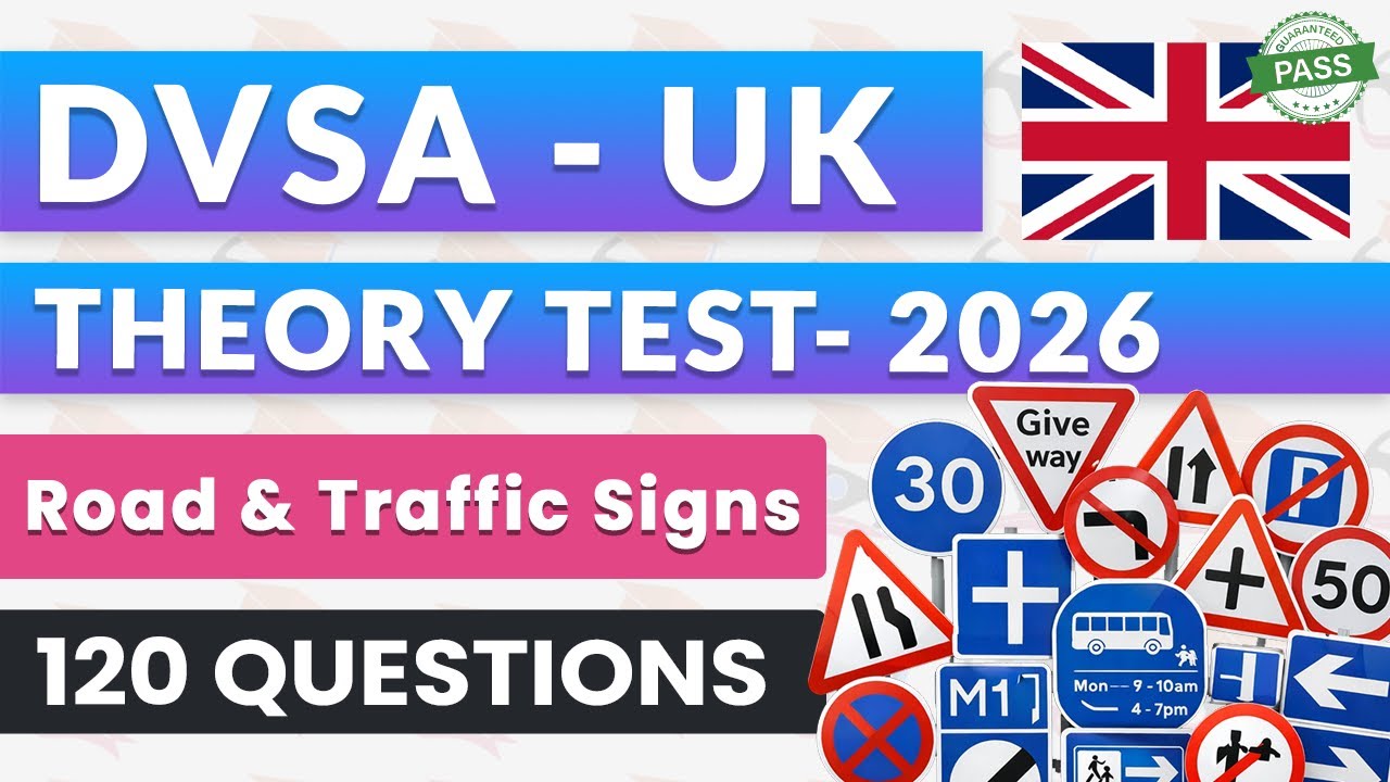 Master UK Road & Traffic Signs in 120 Official Questions | Theory Test ...