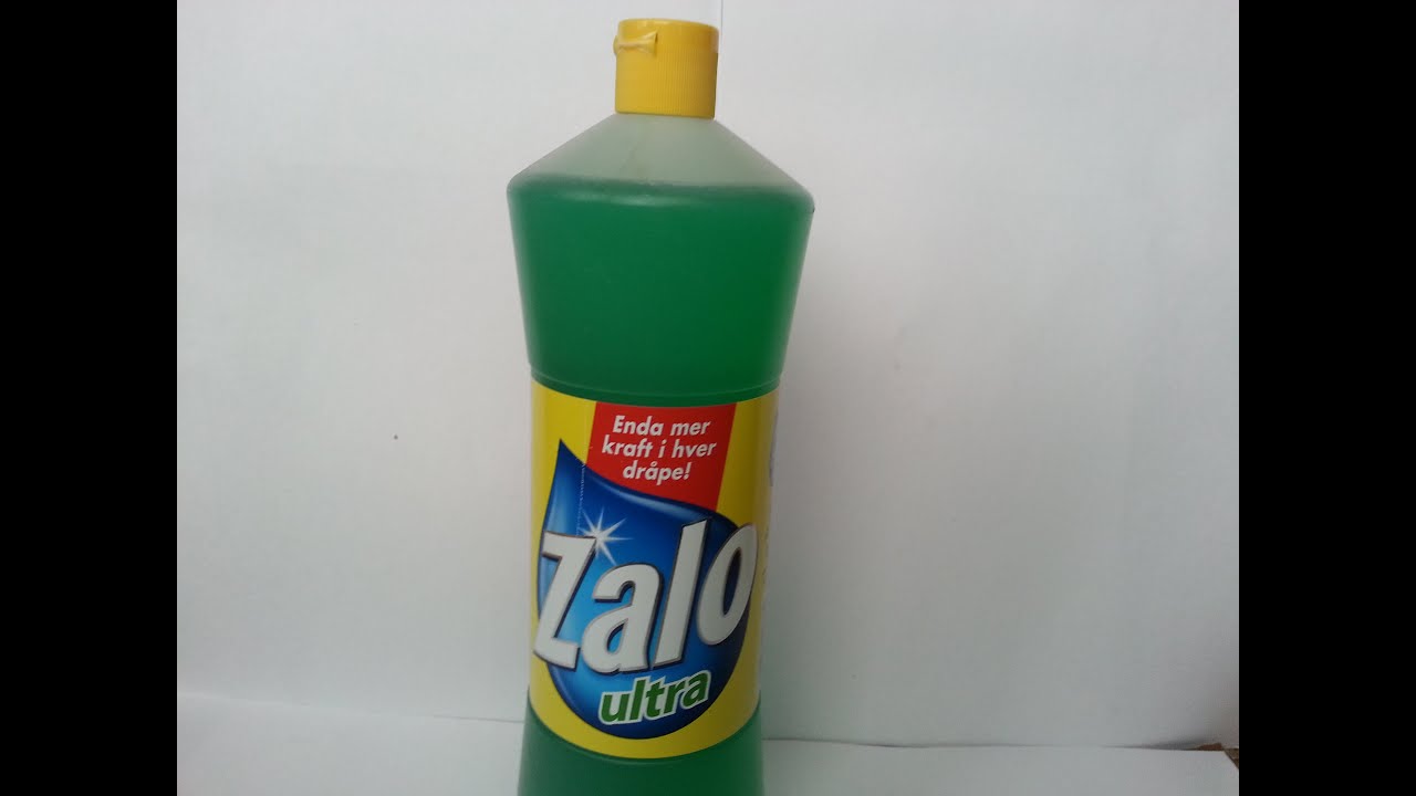 Lilleborg Zalo Ultra Dishwashing Detergent - YouTube