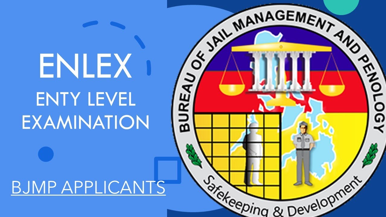 ENLEX - ENTRY LEVEL EXAMINATION REVIEWER - BJMP (Set No. 5) - YouTube