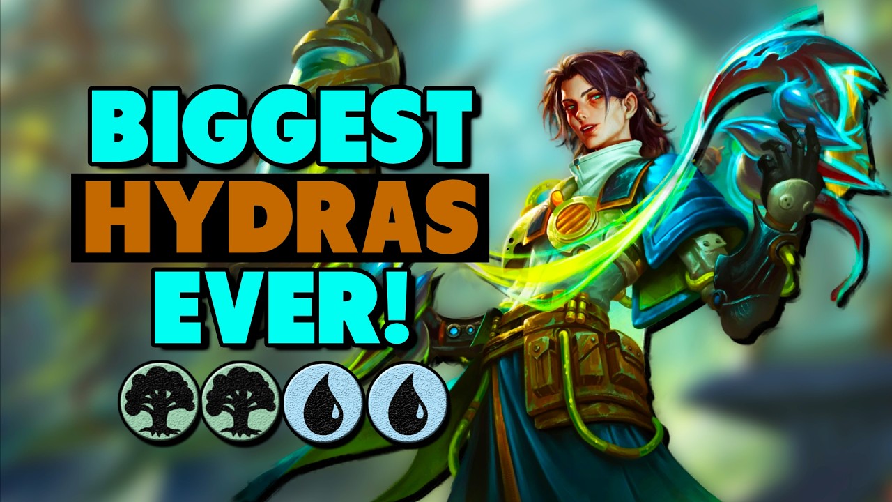 MAKING HYDRAS WAY TO BIG! Simic Copy Ramp | MTG Arena SPIDER-MAN - YouTube