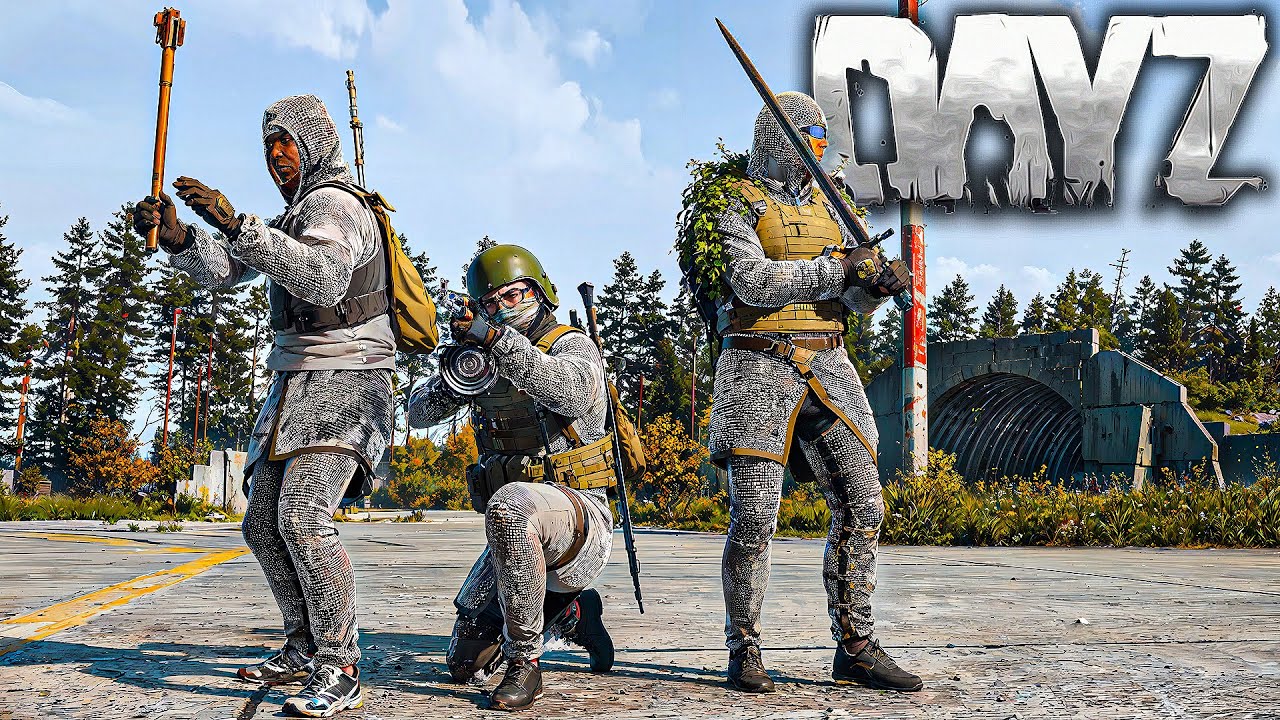 DAYZ #298 - LES TROIS CHEVALIERS ⚔️🛡️ - YouTube