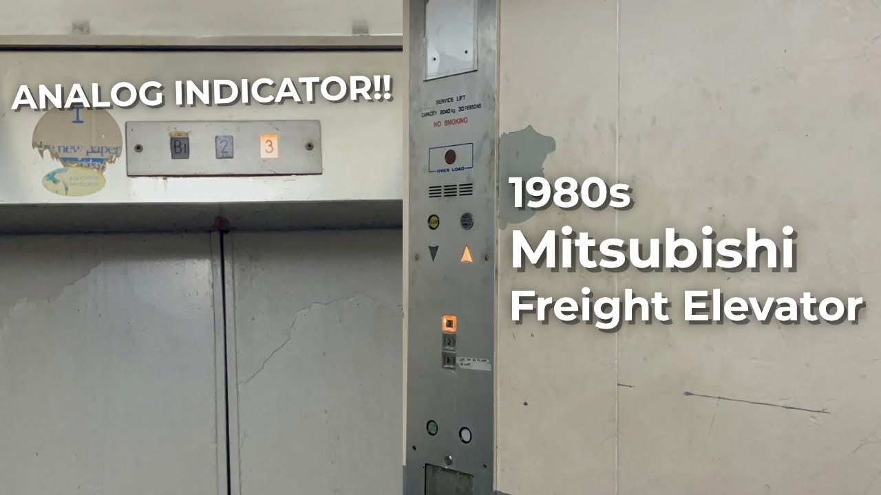1980s Mitsubishi Hydraulic Elevator at Concorde Shopping Mall, Singapore - YouTube