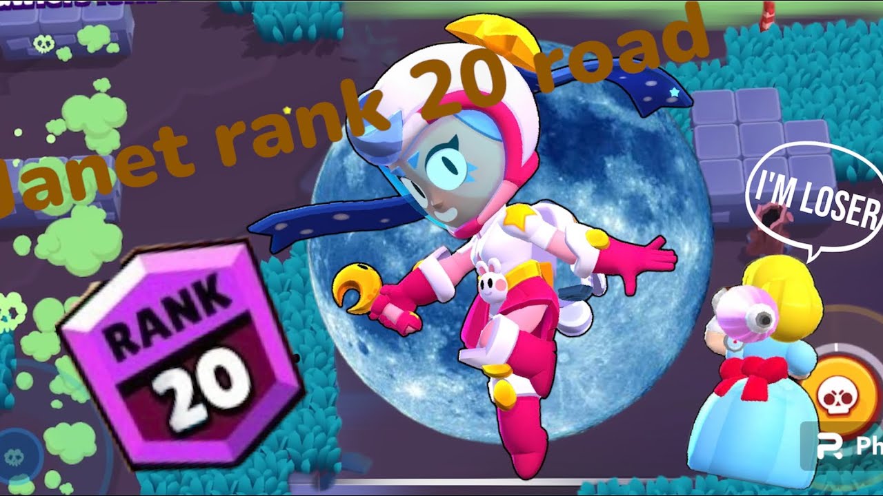 【Brawl stars】ジャネットランク20入れるだけの動画 Janet rank 20 challenge easy - YouTube