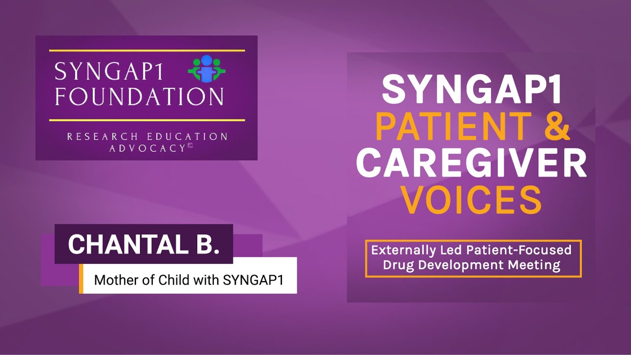 Chantel J SYNGAP1 PFDD Panel #2 - YouTube