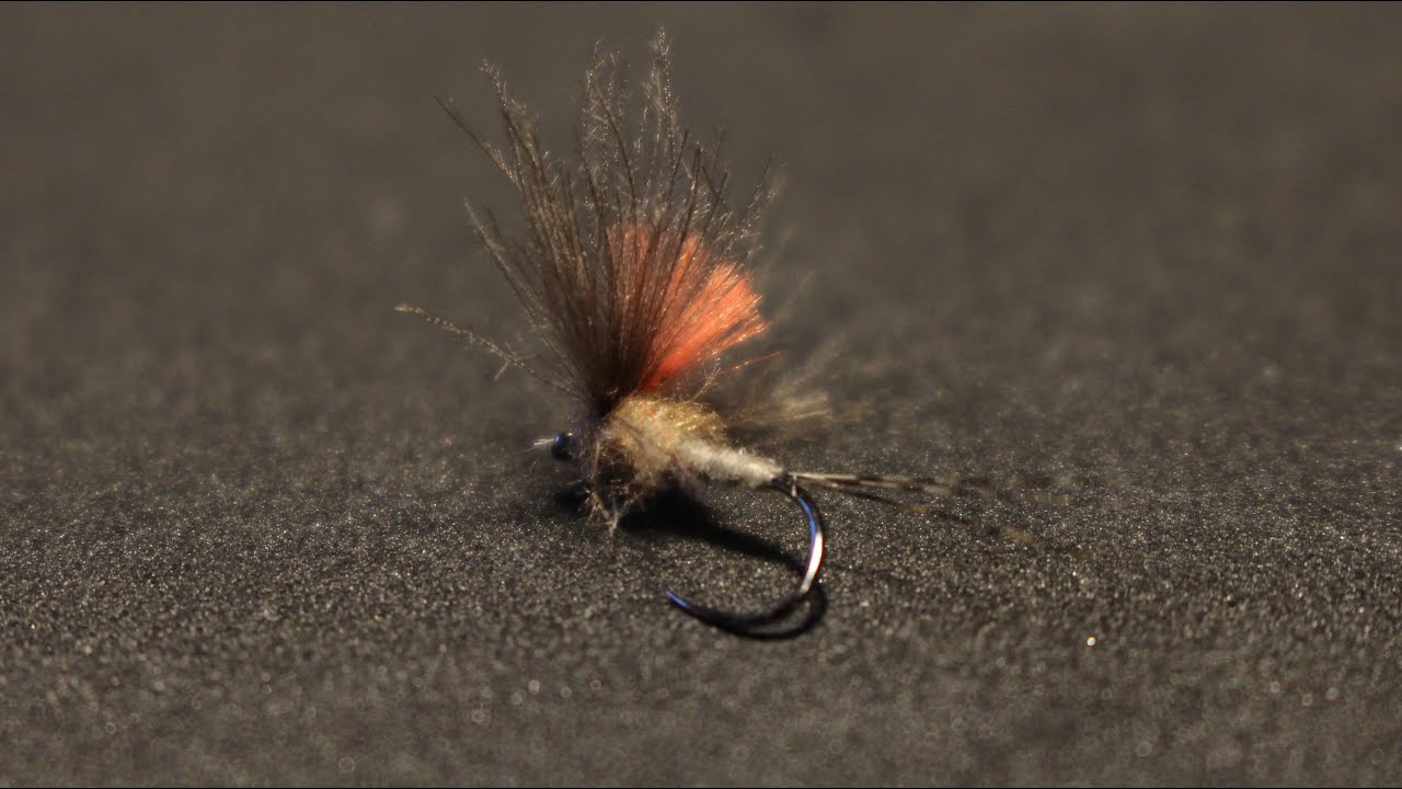Fine Spanish CDC Mayfly - Fly tying by Alain Schmid - YouTube