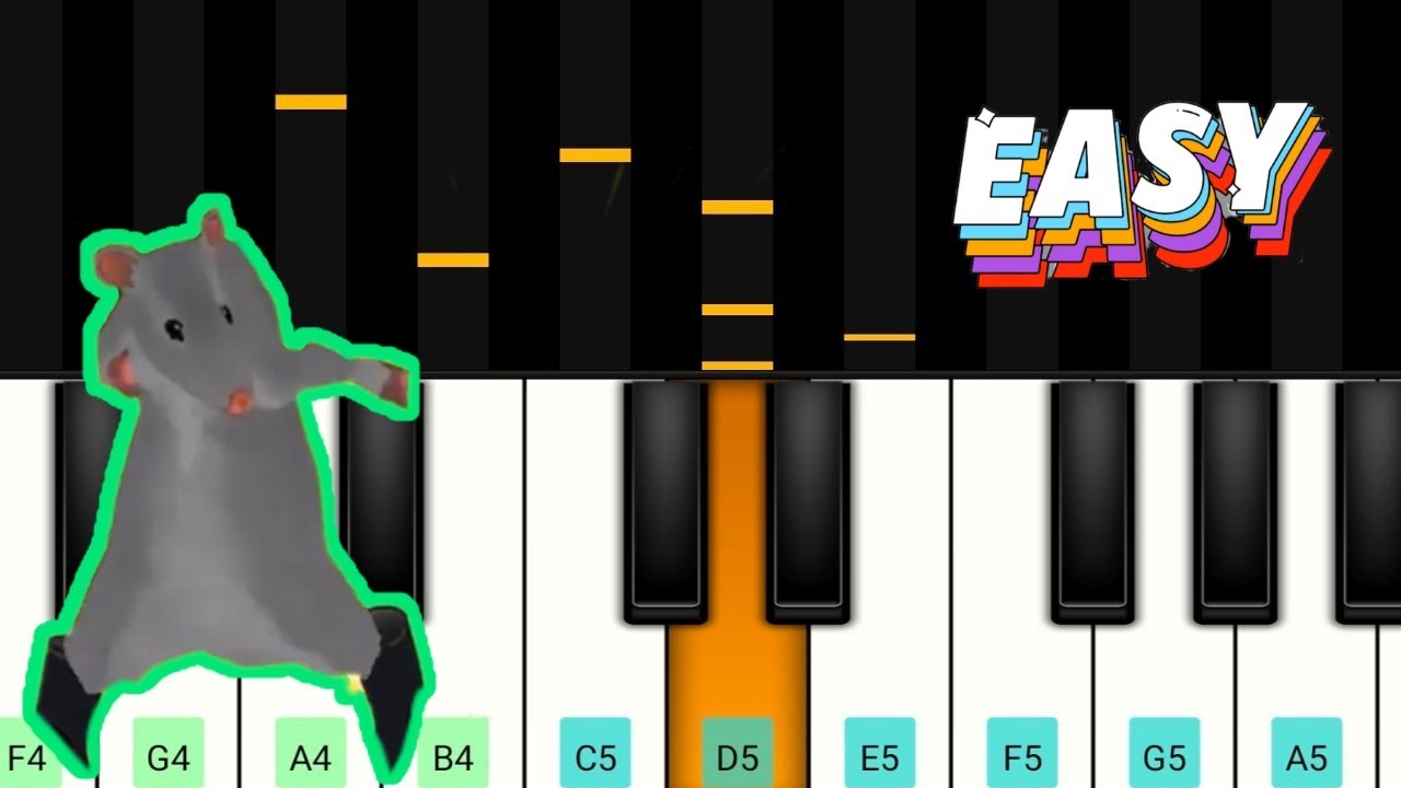 Chess Type Beat - Dancing Rat Meme | EASY And SLOW Piano Tutorial - YouTube