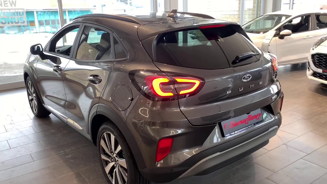 Ford Puma 1.0 EcoB Hybrid 155 Titanium X - YouTube