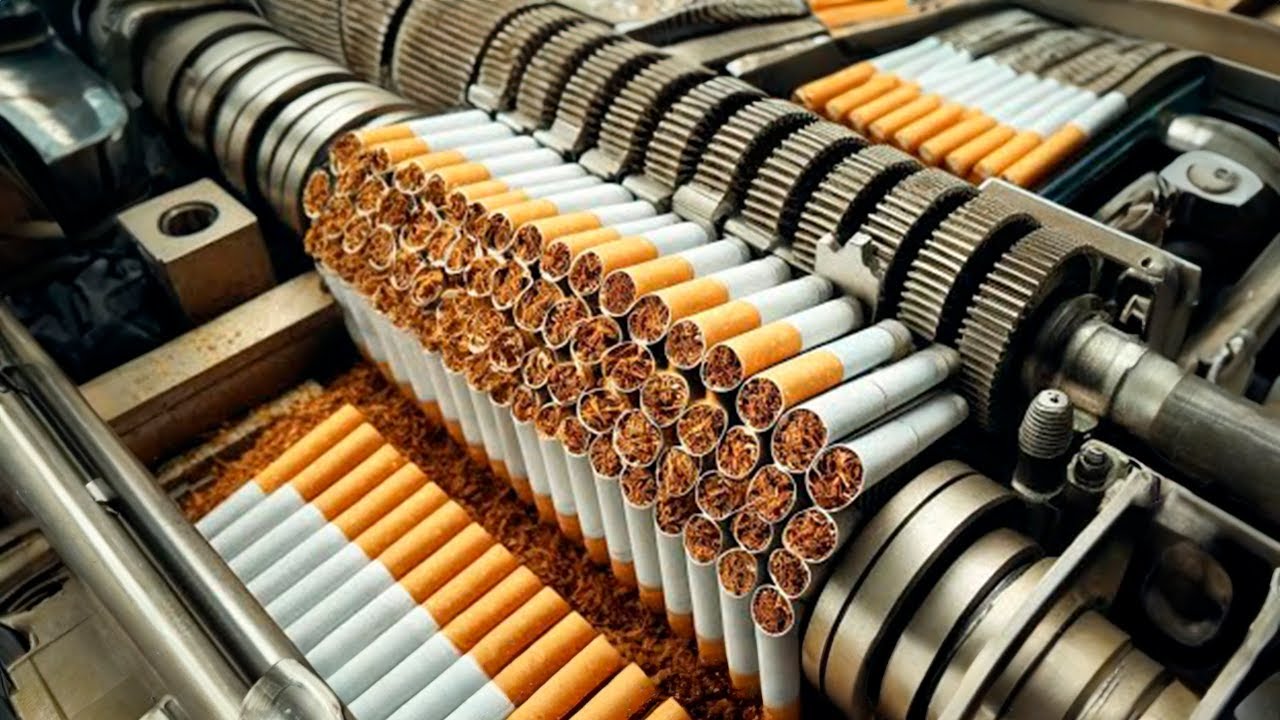 Así es como realmente se fabrican los cigarros - YouTube