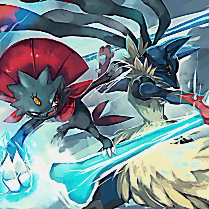 JJ Duo Pokemon Lucario And Weavile #jedagjedug ,#pokemon ,# ...