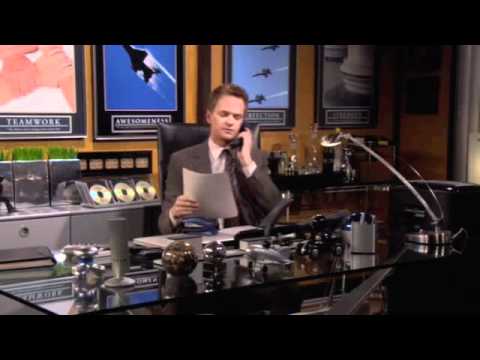 HIMYM : Barney Stinson at work (deutsch) - YouTube