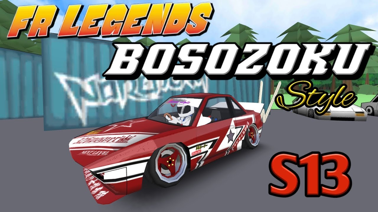 FR LEGENDS CYNEMATIK||NISSAN S13 BOSOZOKU STILE||LIVERY BY PROJECT 7 ...