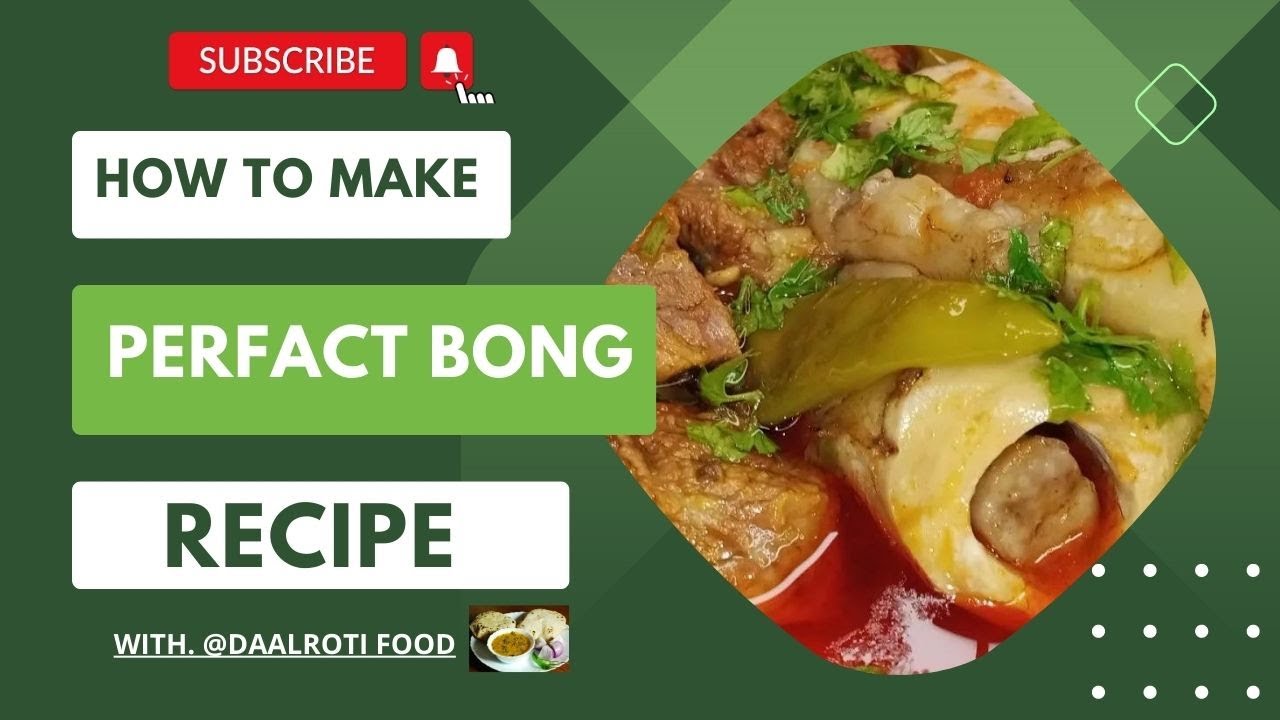 Perfect Bong Recipe | Lahori Bong Recipe | How to Make Bong Paye By ...