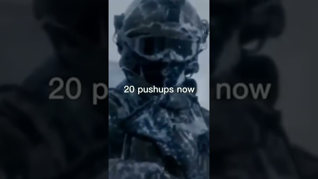 20 pushups now meme template - YouTube