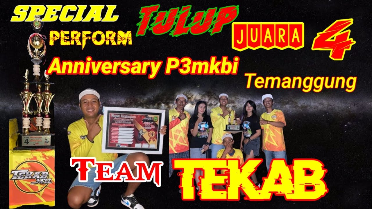 ⚫SPECIAL PERFOM TULUP⚫ TEAM TEKAB PPMKM ANNIVERSARY P3MKBI NGEMPON ...