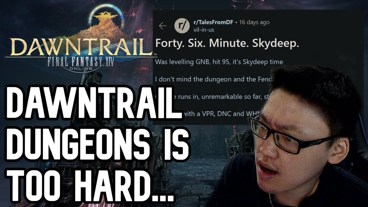 45+ Minutes to Clear Dawntrail "Difficult" Dungeons?!... Kanima Reacts ...