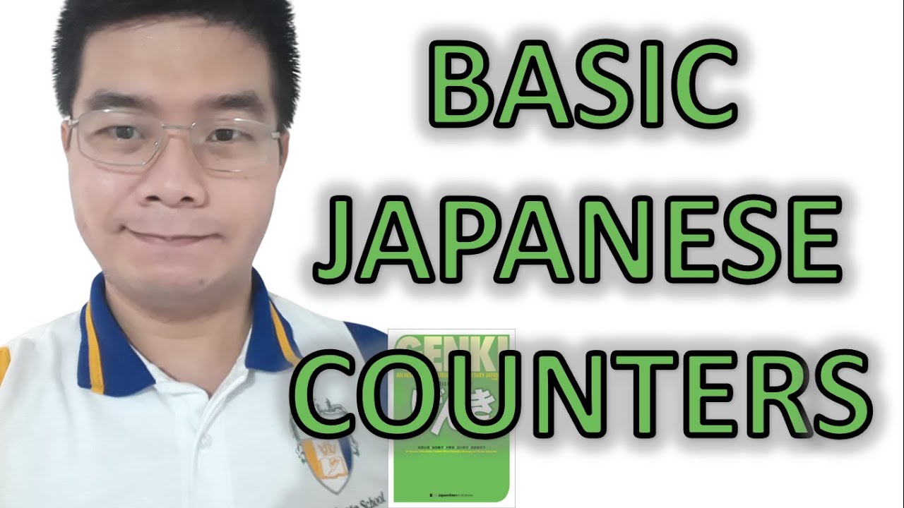 『GENKI 2』Lesson 14┃ Basic Japanese Counters 助数詞 (josūshi) - YouTube