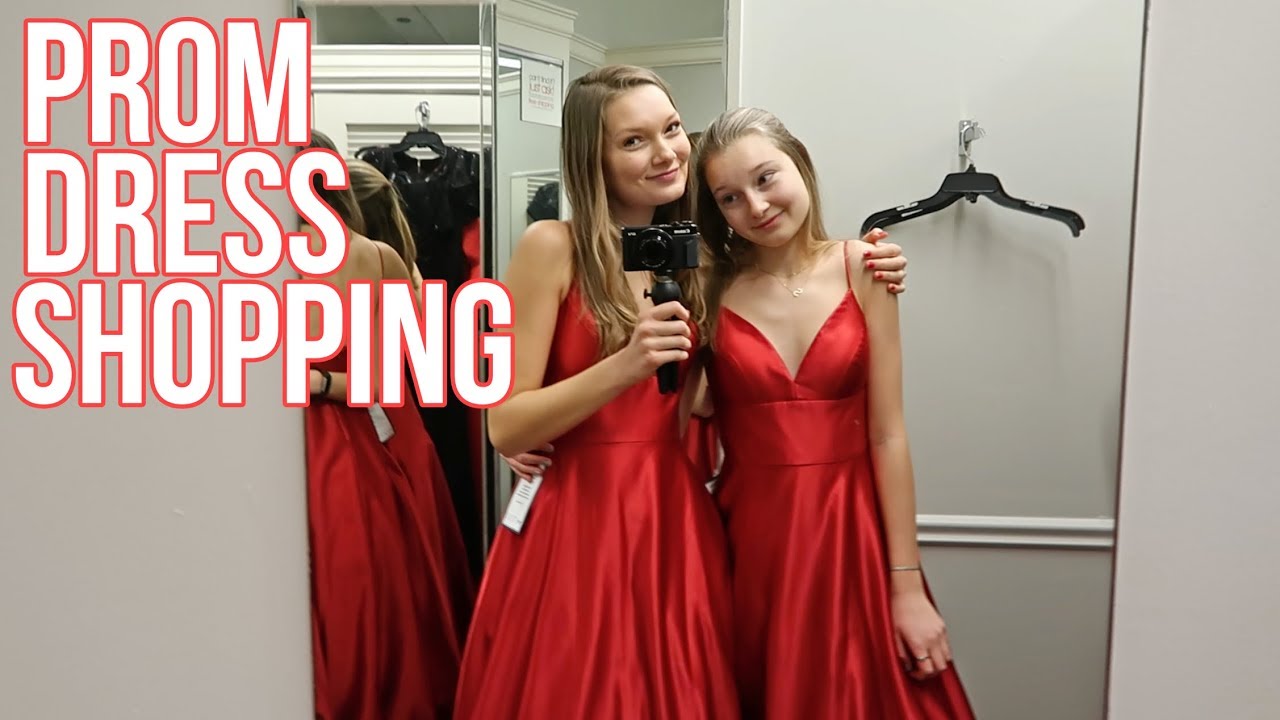 Prom Dress Shopping 2019!! - YouTube