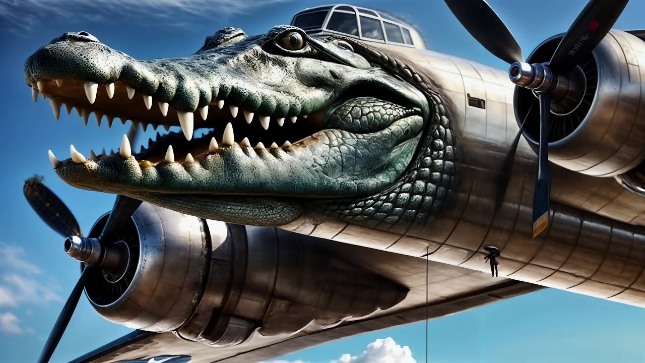 Bombardino Crocodilo BUT IN 4K (Original italian brainrot animal Meme ...