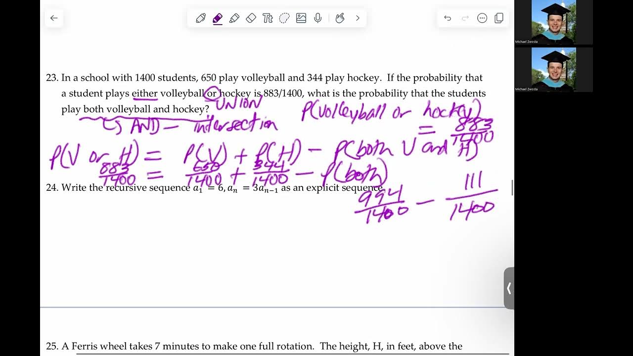 Algebra 2 Regents Review Part 3 - YouTube