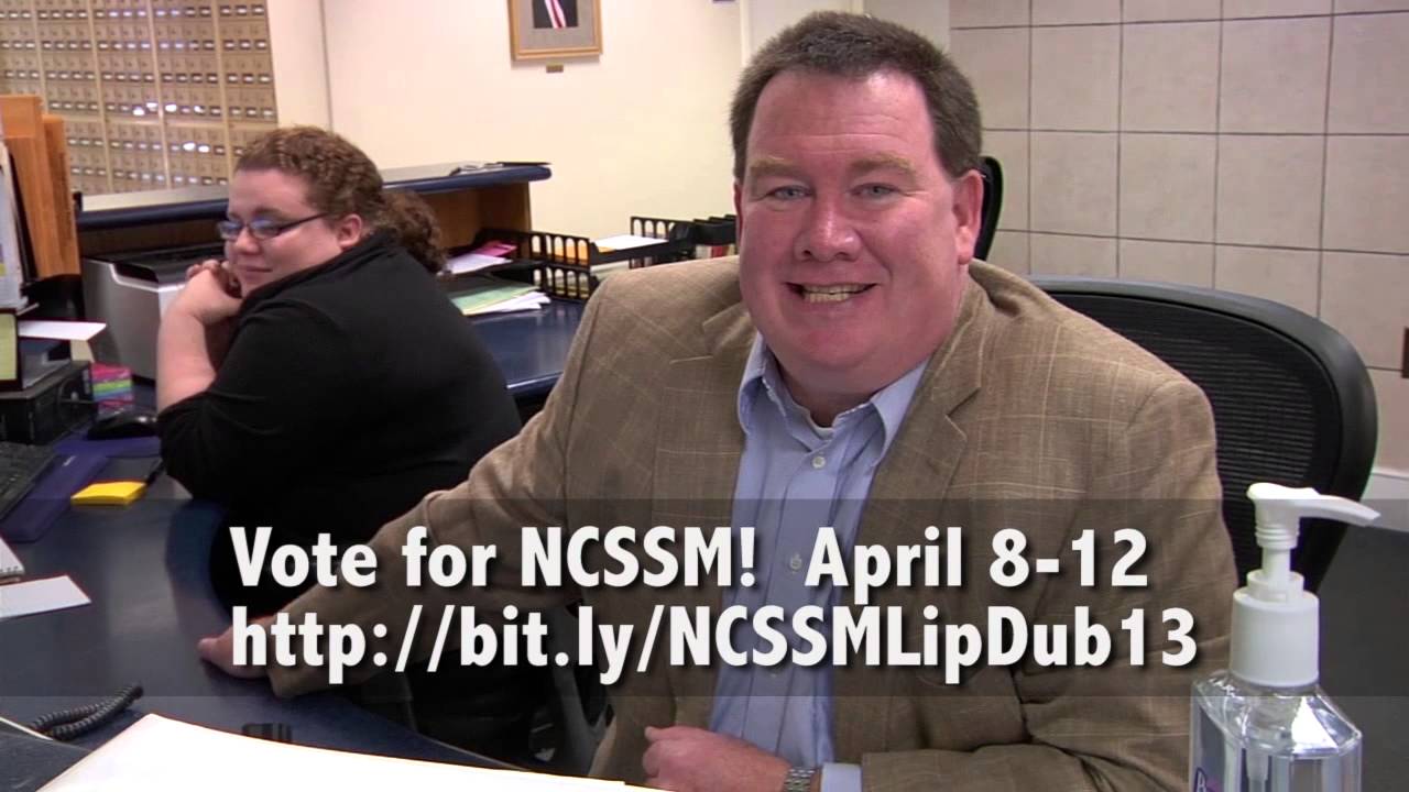 Don't forget to vote for NCSSM in the Fox50 Lipdub Competition - Kevin ...
