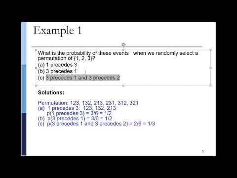 Dr Yew Discrete Maths-Discrete Probability