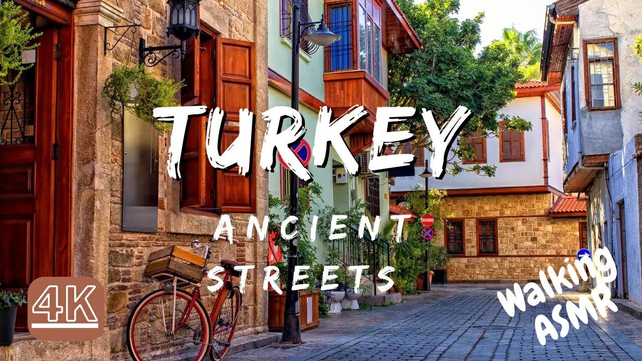 Turkey Street Walk Tour ASMR 4K 60fps - YouTube