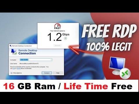 how to get free rdp | free remote desktop software | free usa rdp - YouTube