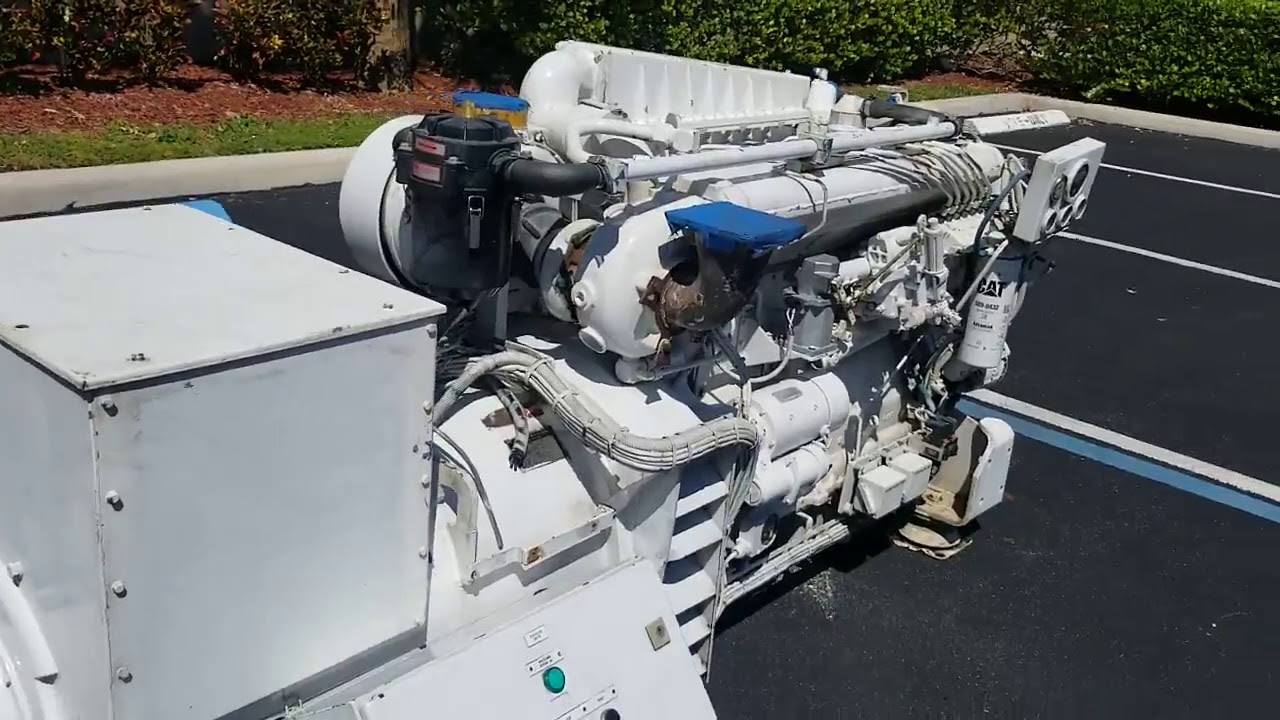 Caterpillar Marine Diesel Generator 174kW, 50Hz, 3-Phase, CAT 3306 ...