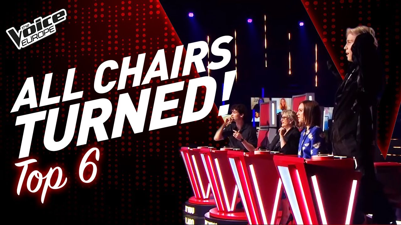 BEST ALL CHAIR TURNS in The Voice! (Part 3) | TOP 6 - YouTube
