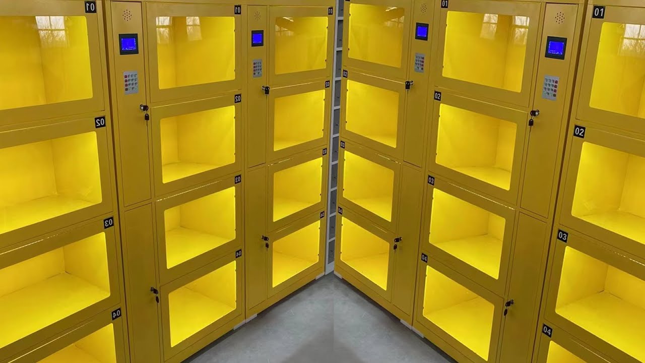 Customized smart food locker - YouTube