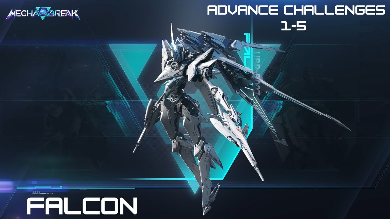 Mecha Break Falcon Advance Challenges 1-5 Guide (Fast & Optimal) - YouTube