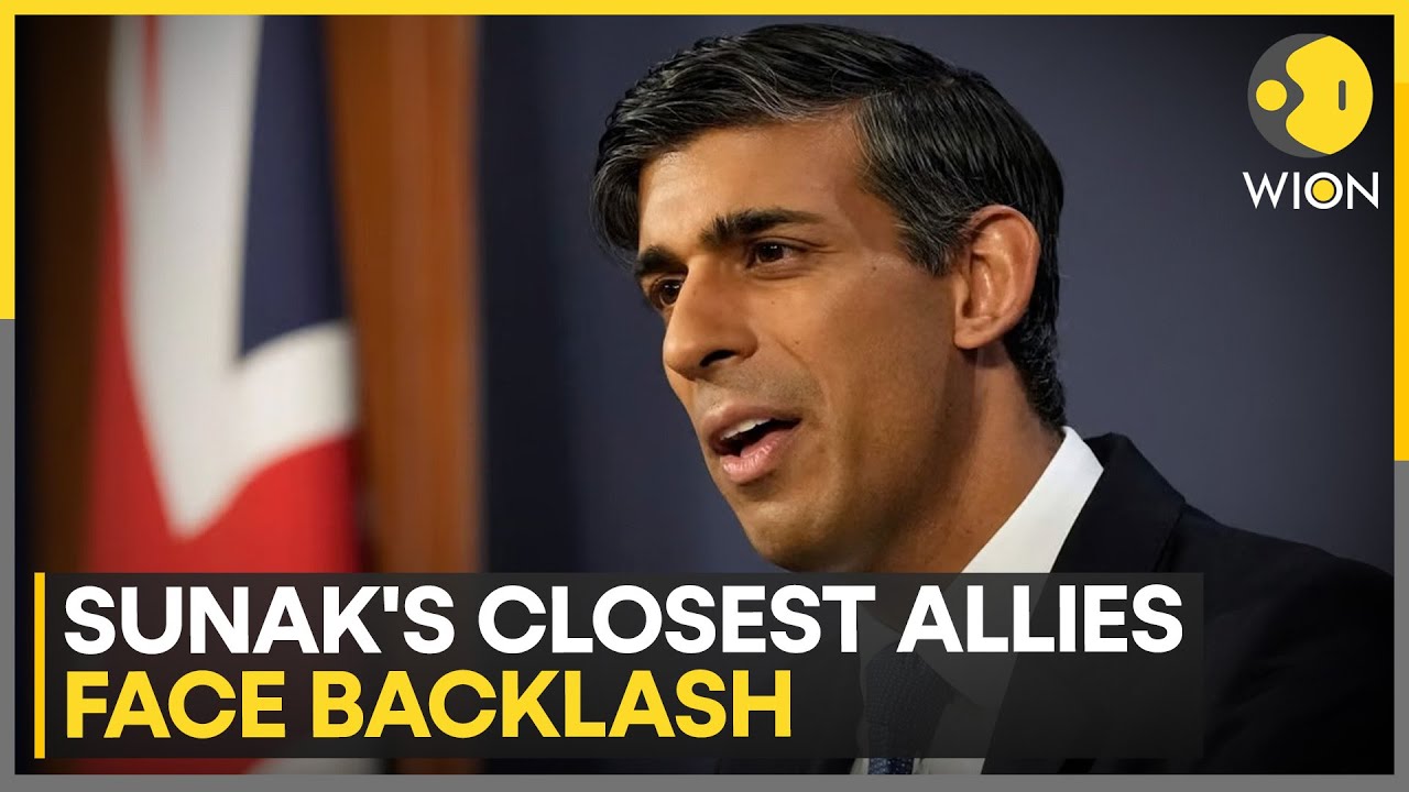 UK: Rishi Sunak's closest allies face angry backlash | Latest News ...
