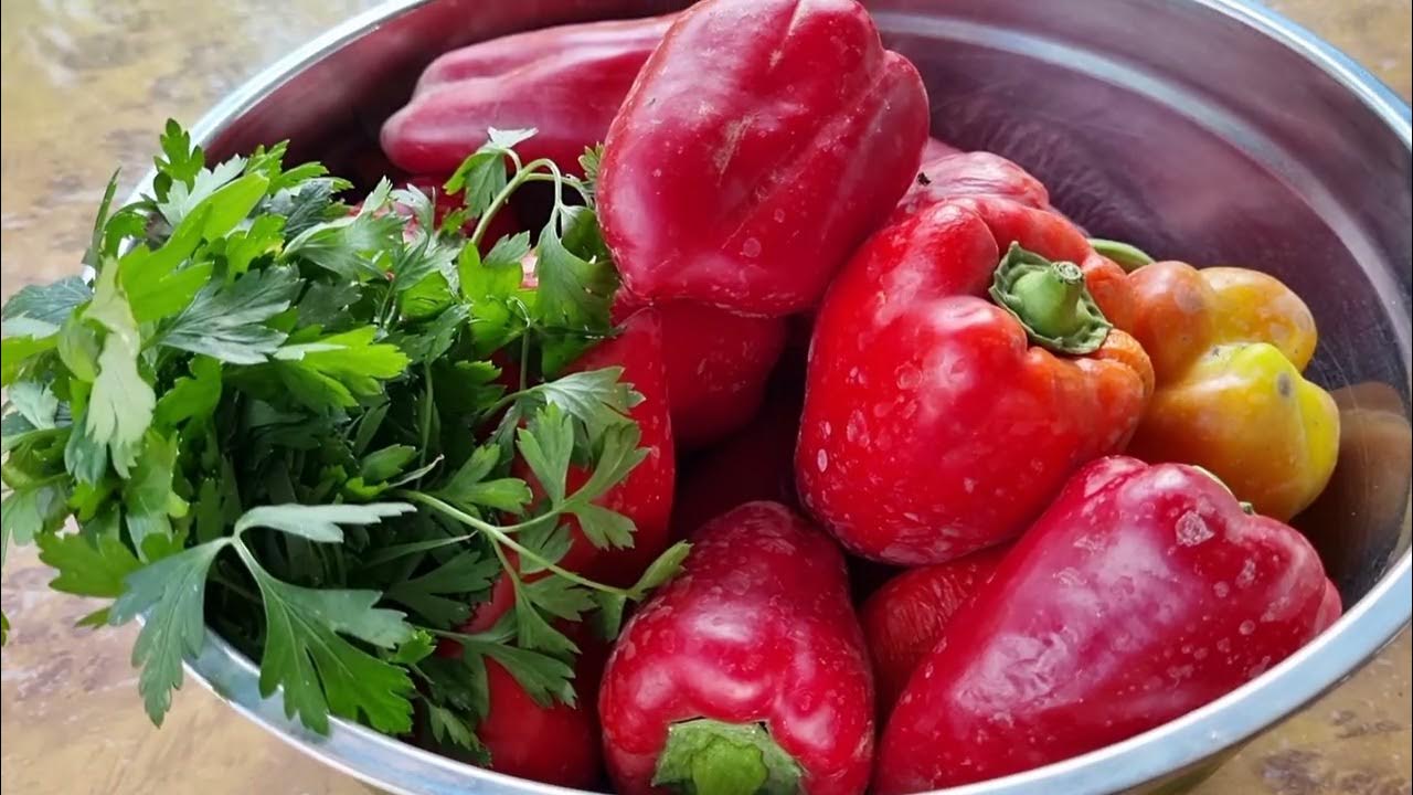 Готовлю вкусные фаршированные Болгарские перцы. - YouTube