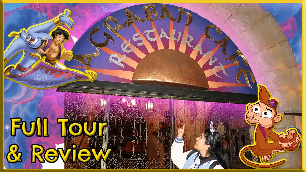 INSIDE AGRABAH CAFÉ | Aladdin Themed Buffet in Disneyland Paris - YouTube