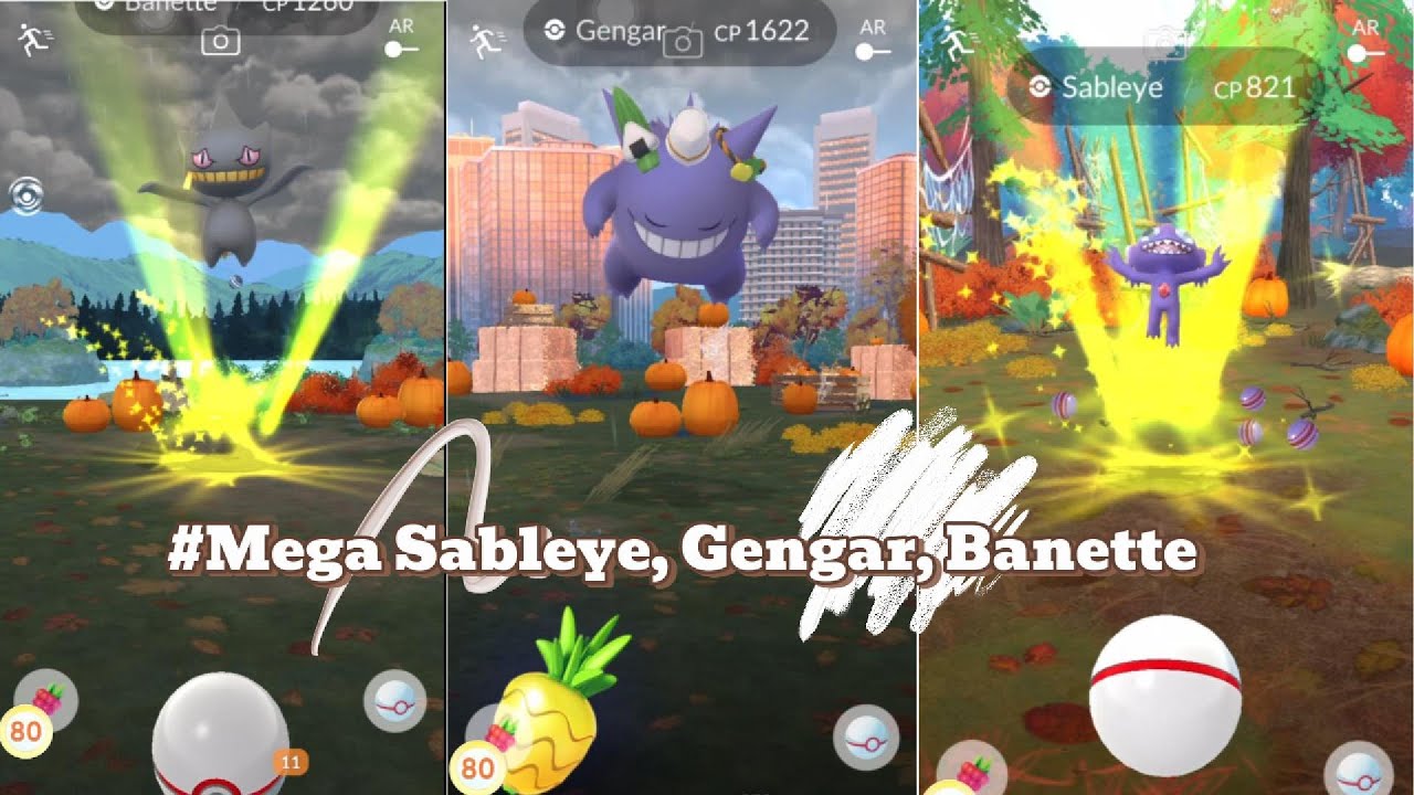 The return of Mega Sableye, Mega Gengar, and Mega Banette - YouTube