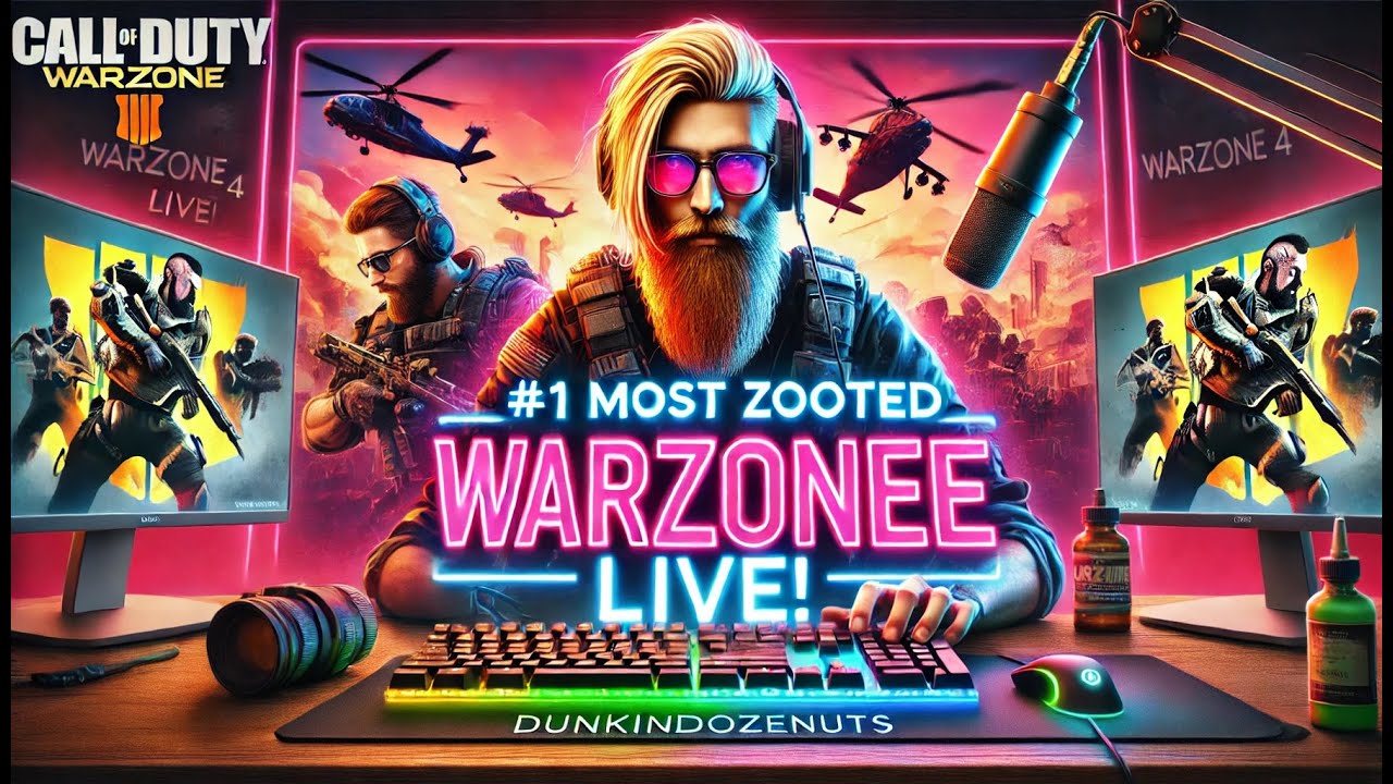 🔥 #1 Most Zooted 🔥 Warzone 4 LIVE! | High-Kill M&K Gameplay 🎮 Chill ...