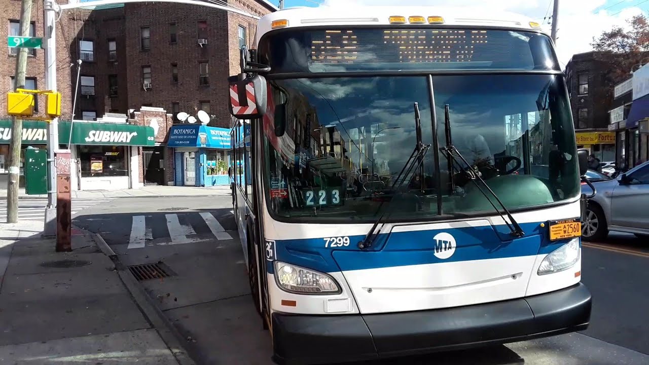 MTA: 2015 New Flyer XD40 "Xcelsior" Low Floor [7299] Q58 bus - YouTube