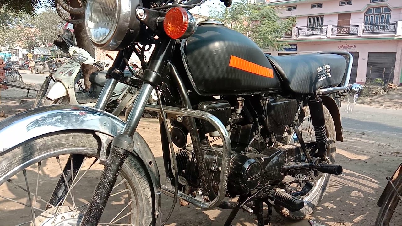 Modify bike Hero Honda CD down good looks super bike - YouTube