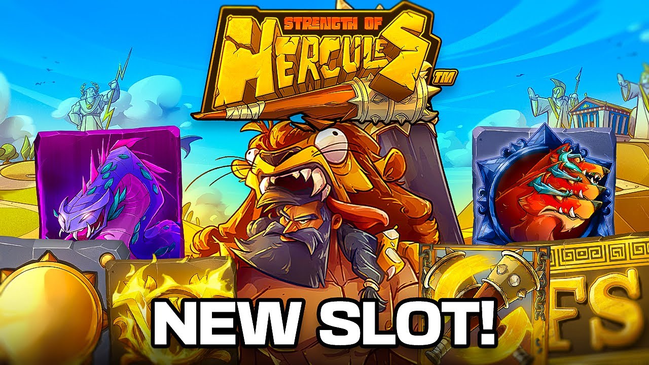 BUYING BONUSES ON *NEW* STRENGTH OF HERCULES SLOT!! (Bonus Buys) - YouTube
