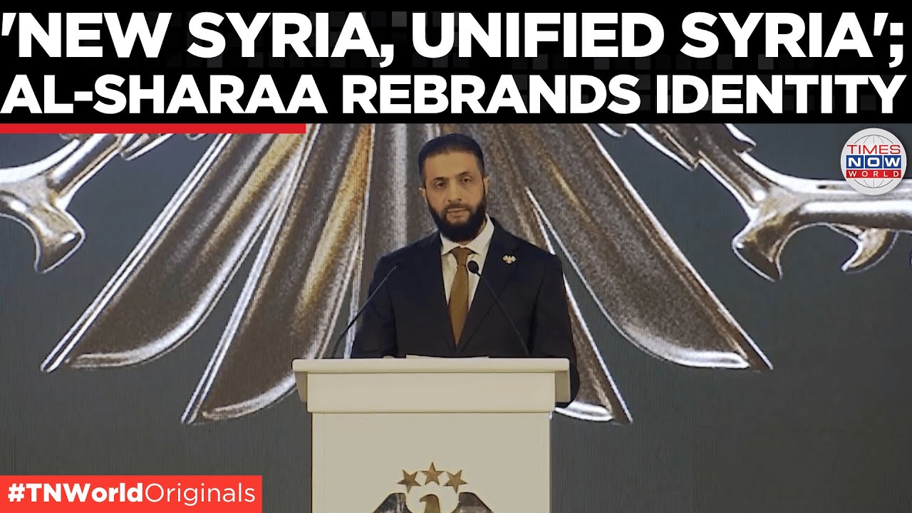 ‘New Syria, New image’ - Interim President Al-Sharaa unveils ...
