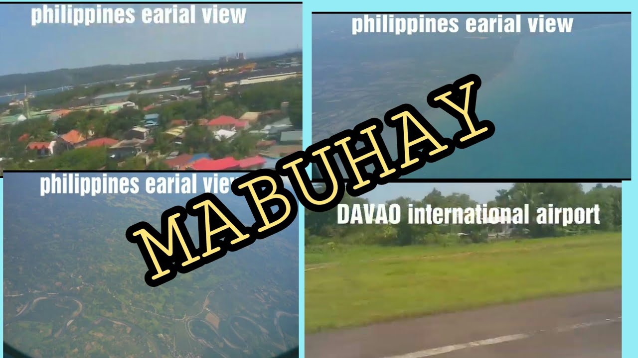 Philippine aerial view/davao international airport - YouTube