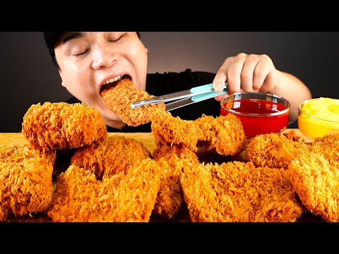 Today's mukbang is pork cutlet. I'll enjoy it